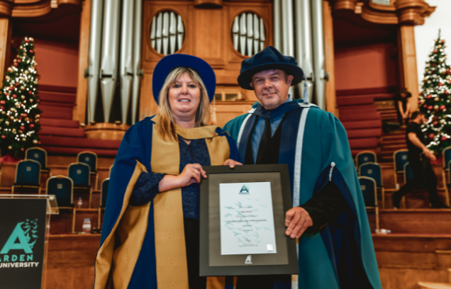 Arden recognises honorary graduates | Arden University