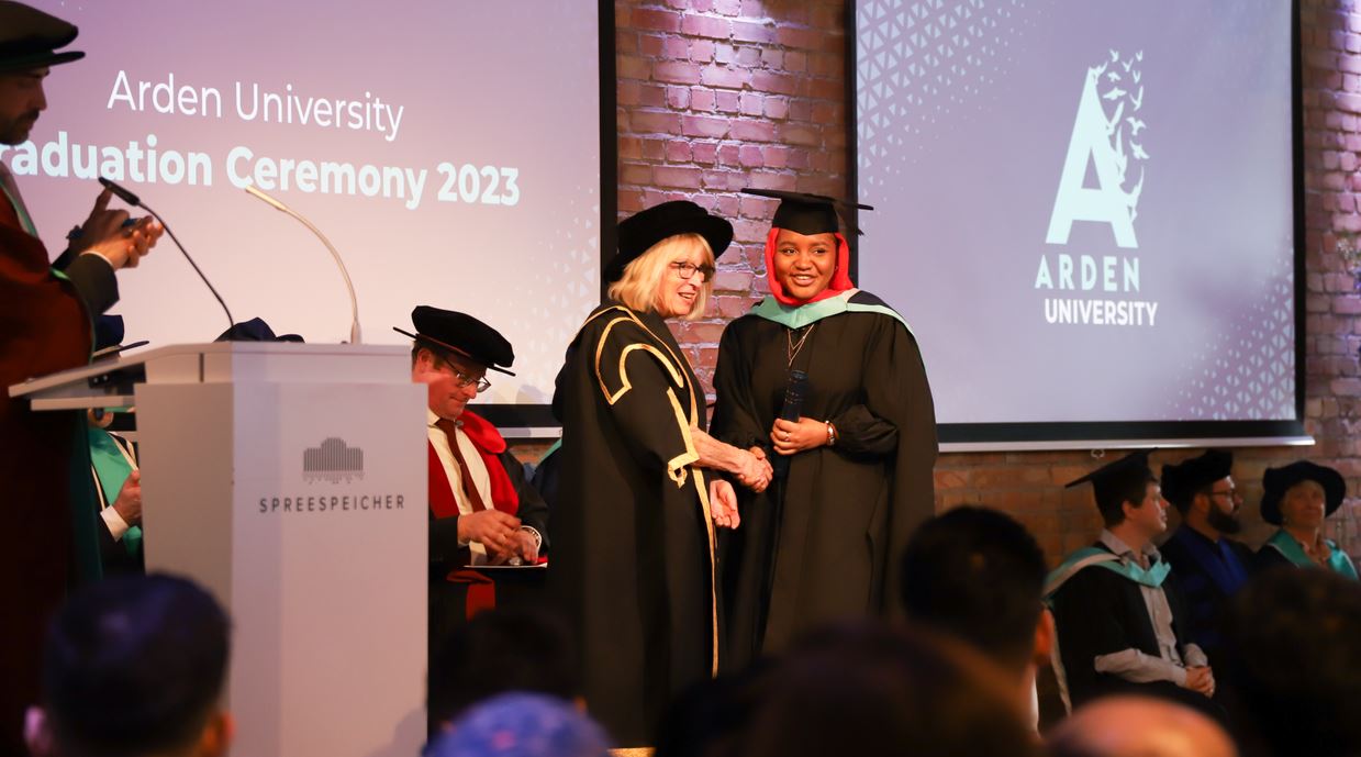 Arden hosts first Berlin Graduation ceremony | Arden University Berlin