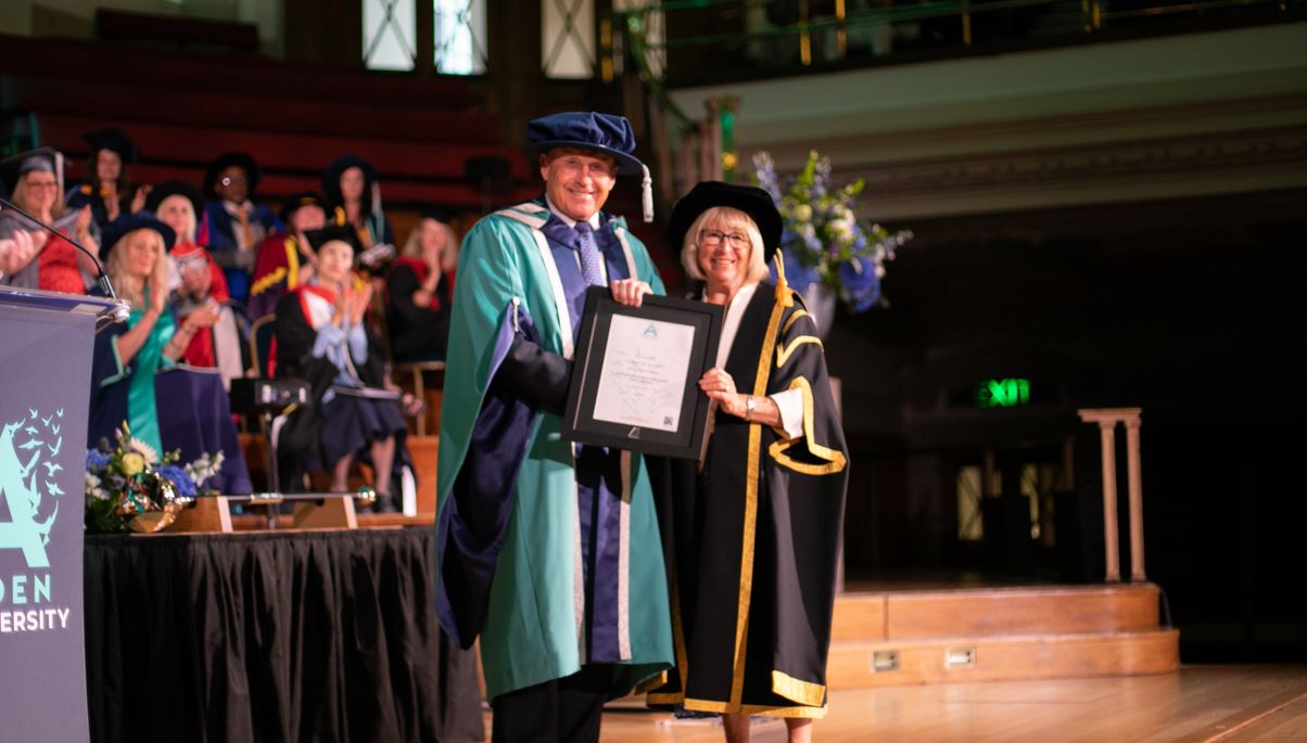 Arden reveals honorary doctorates at graduation 2023 | Arden University