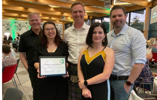 Digital recognition at the ALT Awards | Arden University