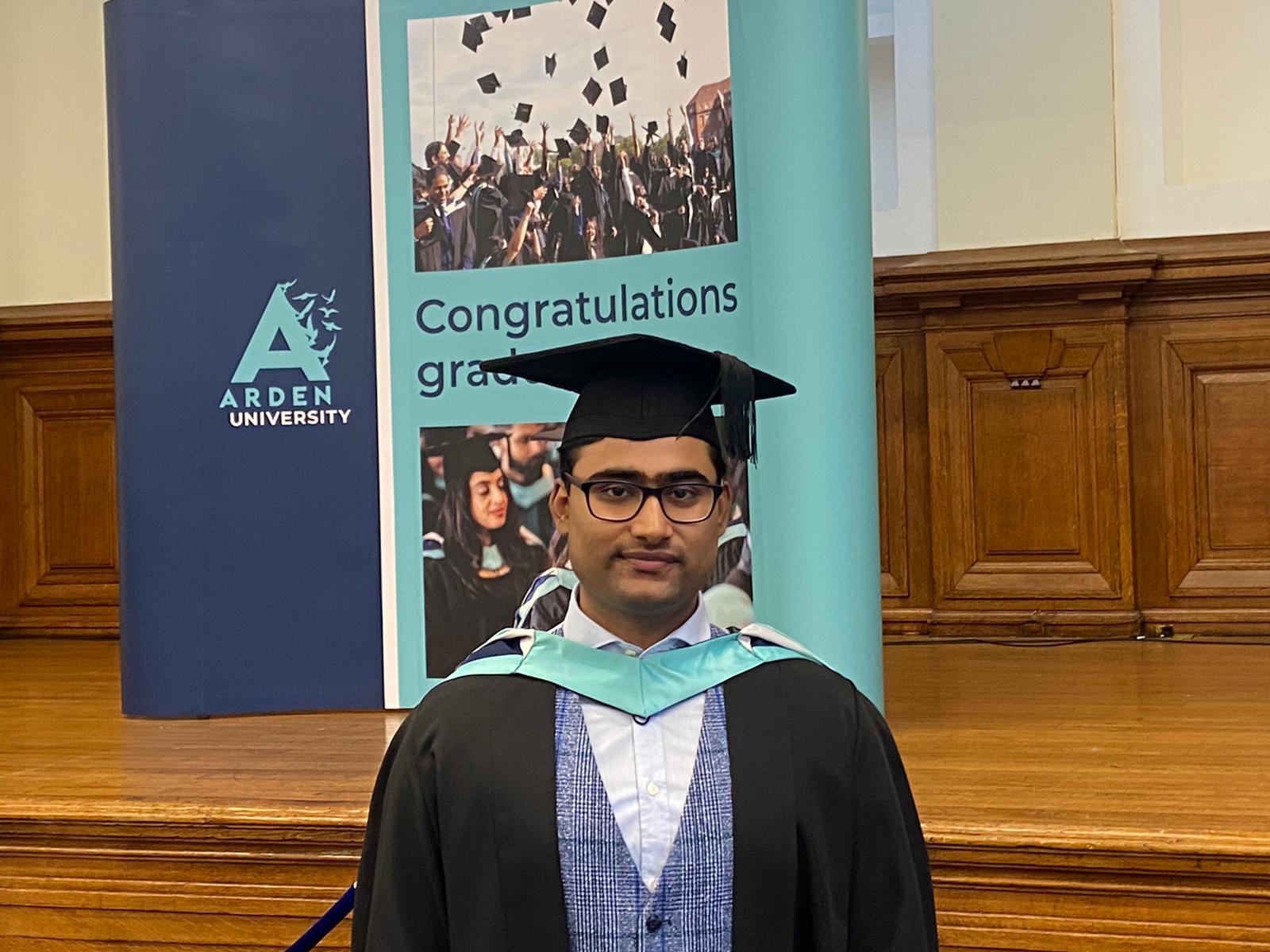 Hear what our students said at Winter Graduation 2023 | Arden University