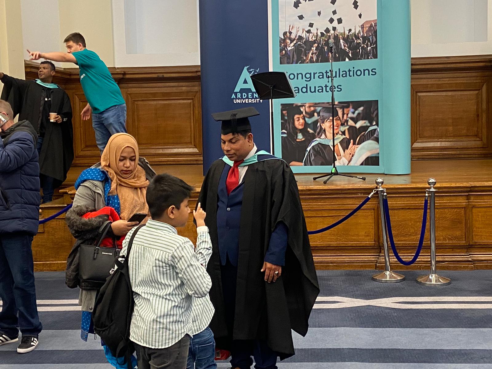 Hear what our students said at Winter Graduation 2023 | Arden University